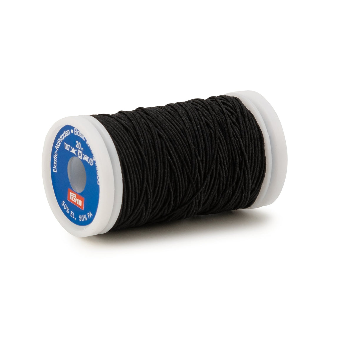 Prym - Elastic Sewing Thread | Black | 0.5mm | 970010 – Croft Mill