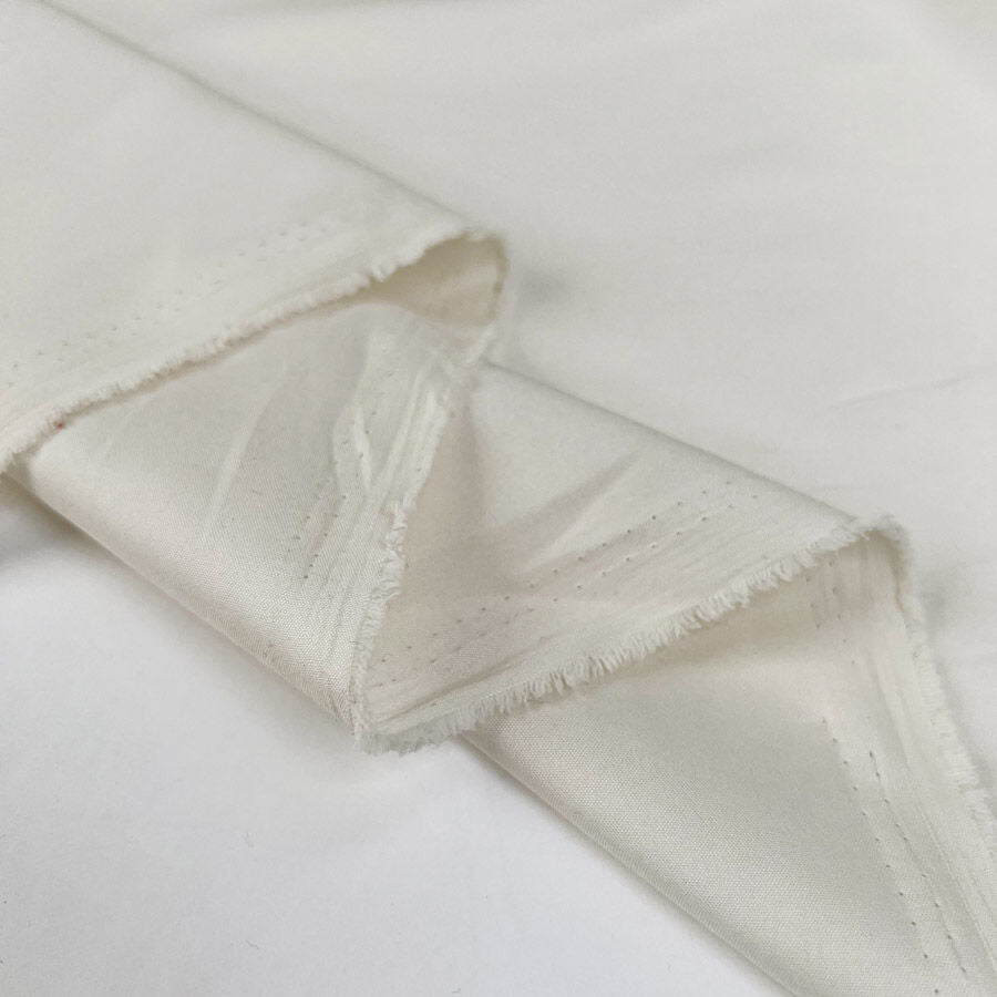 Cream Nylon Tailor's Lining Fabric | Buttermilk – Croft Mill