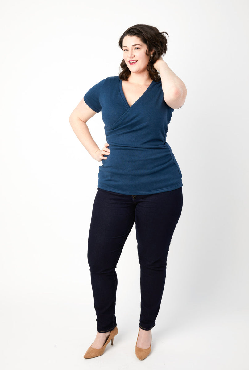 Dartmouth Top | Paper Sewing Pattern | Cashmerette | US 12-32 – Croft Mill