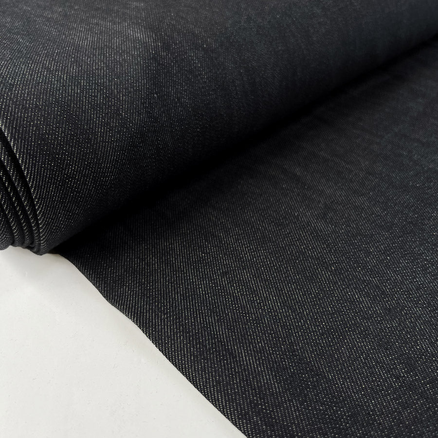 10oz Cotton Lycra Twill Jeans Fabric | Diez Denim - Charcoal – Croft Mill