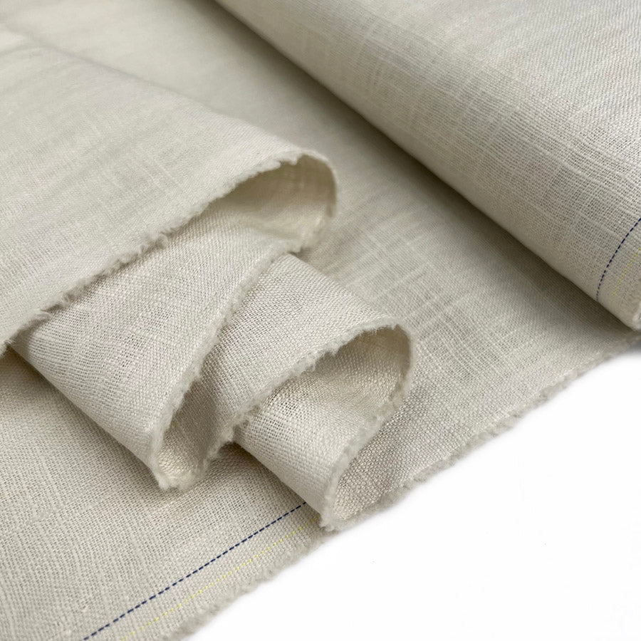 Ramie Cotton Oeko-Tex Dress Fabric | Enigma Linen - Natural – Croft Mill