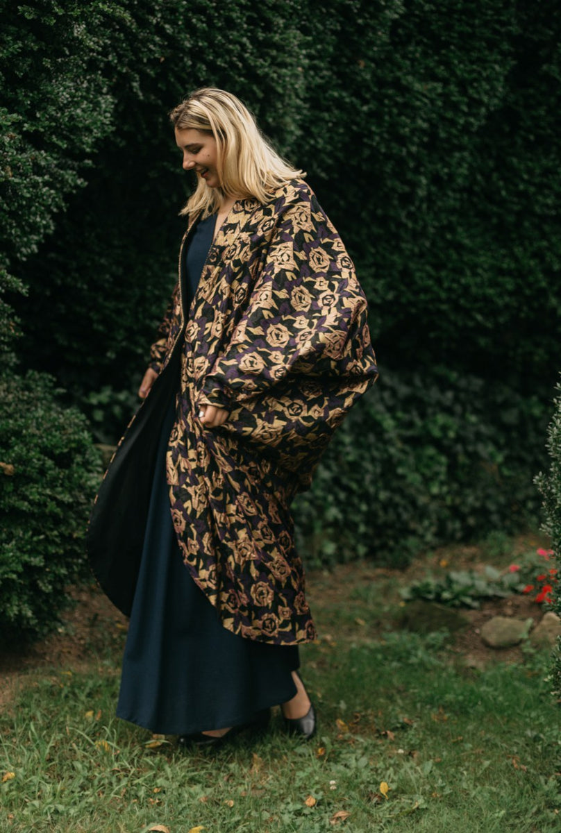 Poiret Cocoon Coat | Paper Sewing Pattern | Folkwear | XS-L – Croft Mill