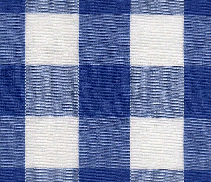 Poly/Cotton Gingham Fabric - 1” Checks | Various Colours – Croft Mill