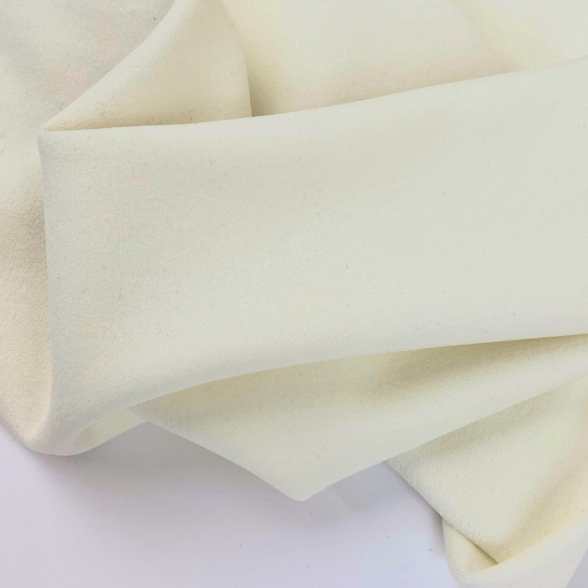 Polyester Dress Fabric | JK - Scuba Crepe - Ivory – Croft Mill
