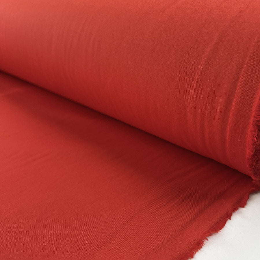 Bright Red Cotton Twill Uniform Fabric | Leader – Croft Mill