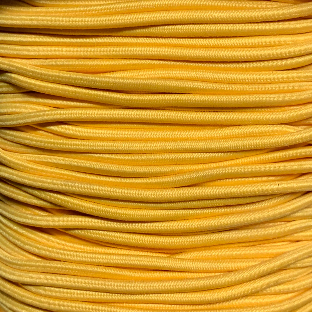 Mustard Yellow Elastic Round Cord (2.5mm) – Croft Mill
