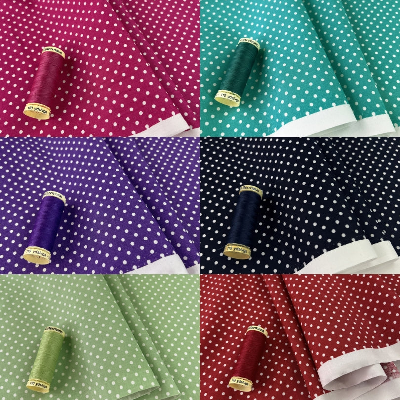 Cotton Poplin Fabric for Dressmaking | Prints & Plains | Croft Mill