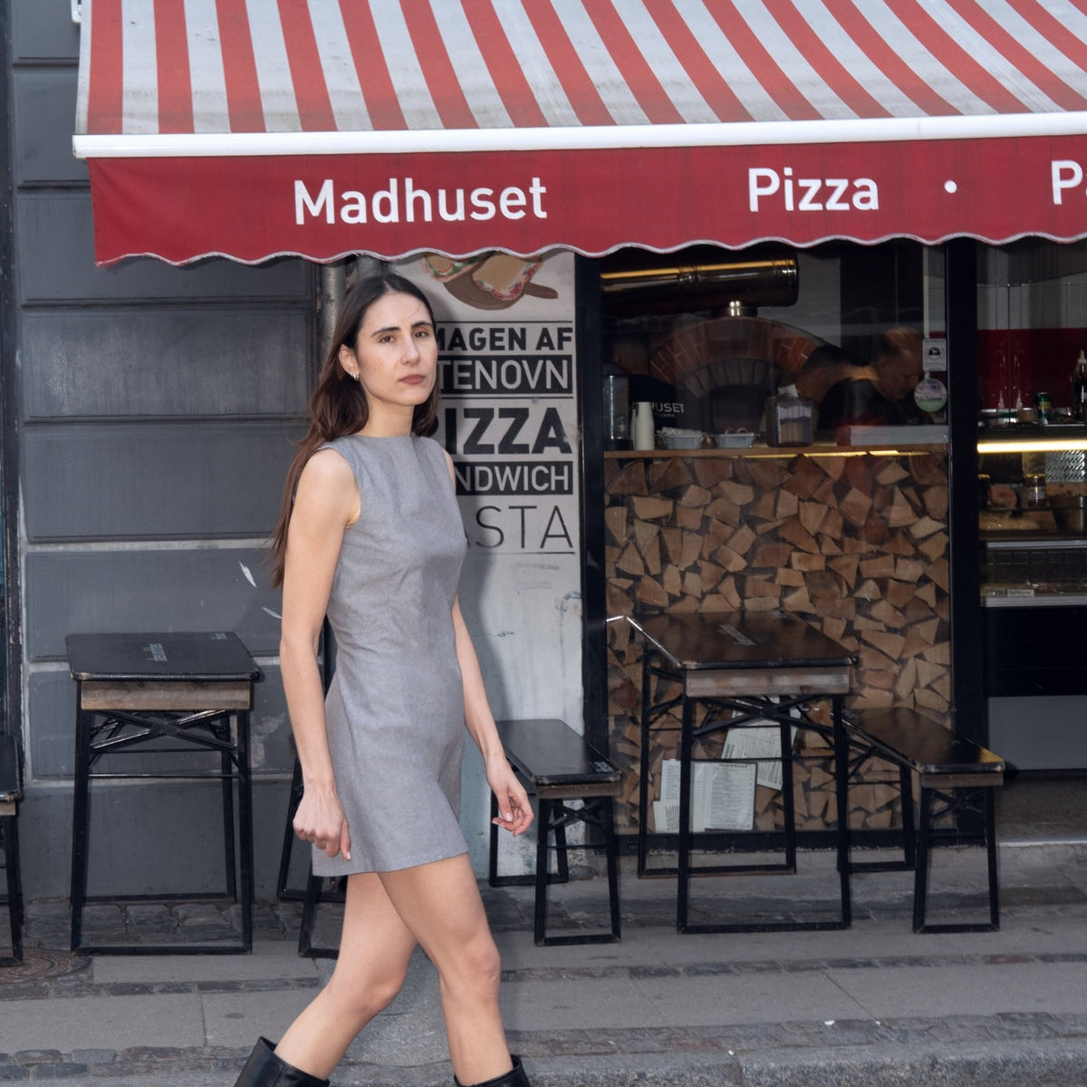 Boatneck Dress | Paper Sewing Pattern | Puff and Pencil – Croft Mill