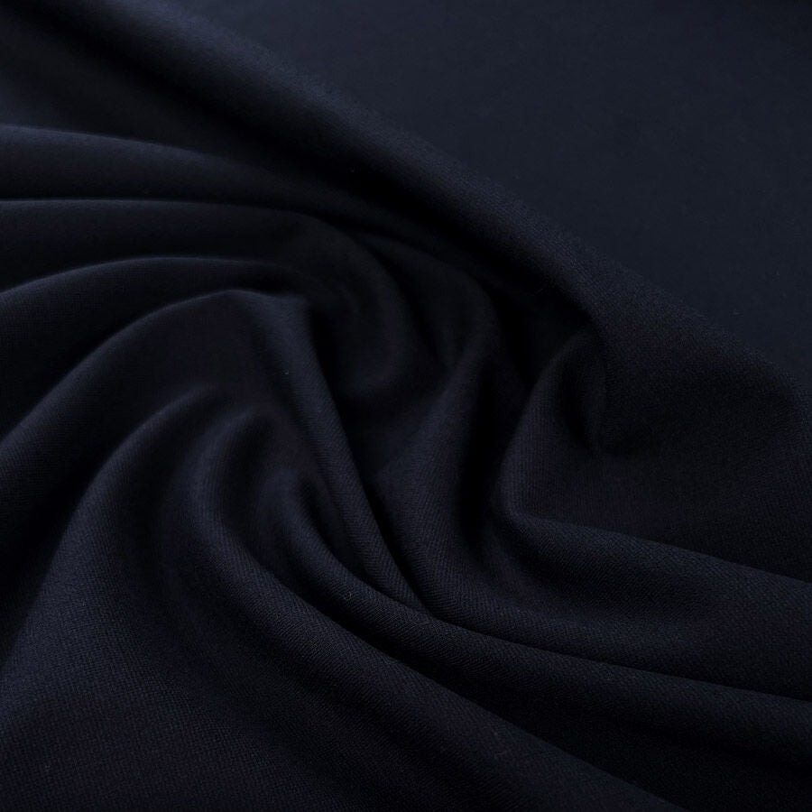 Italian Viscose Elastane Fabric | Punto Milano - Ink – Croft Mill