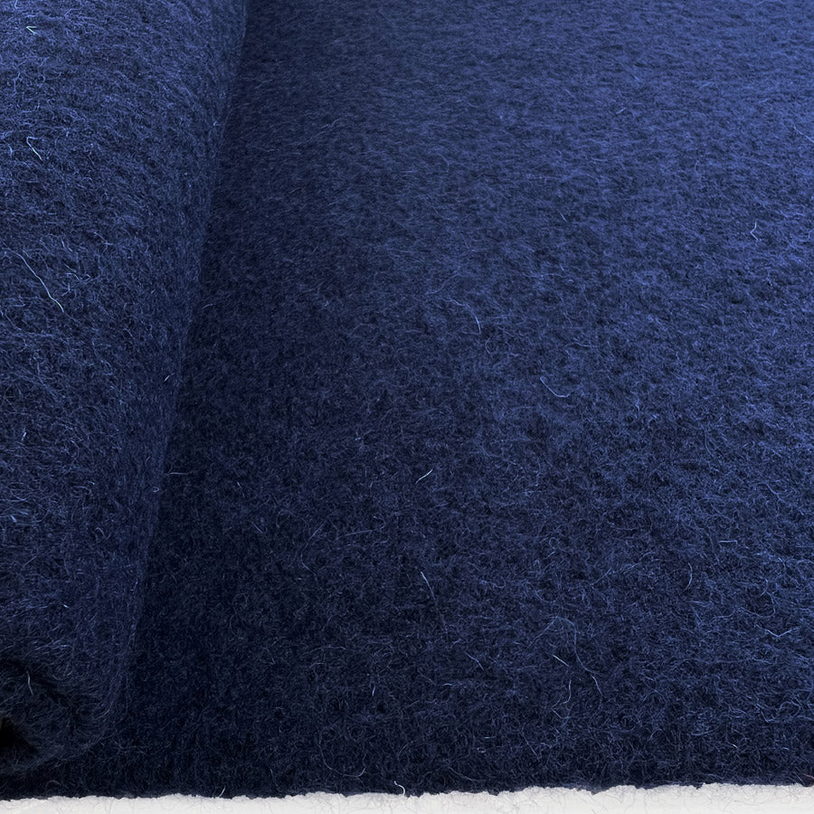 Pure Luxury 100% Boiled Wool Coating Fabric | Royal Marine – Croft Mill
