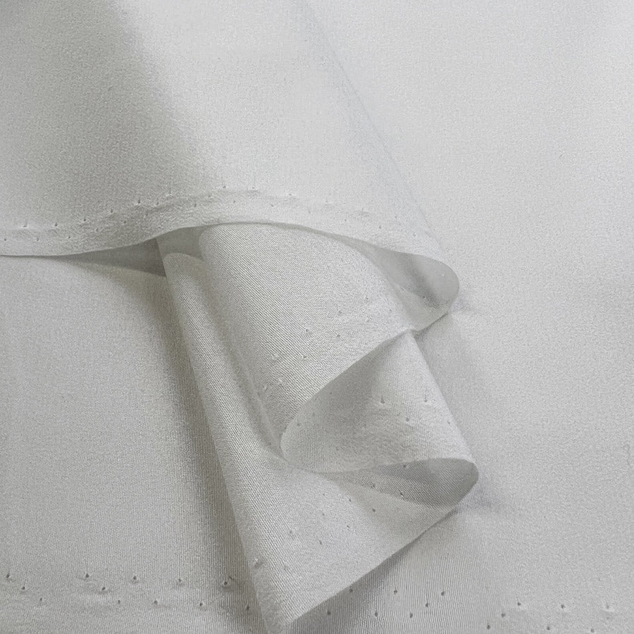 Satin Fine Woven Dress & Suit Lining Fabric | Snow White Nylon – Croft Mill