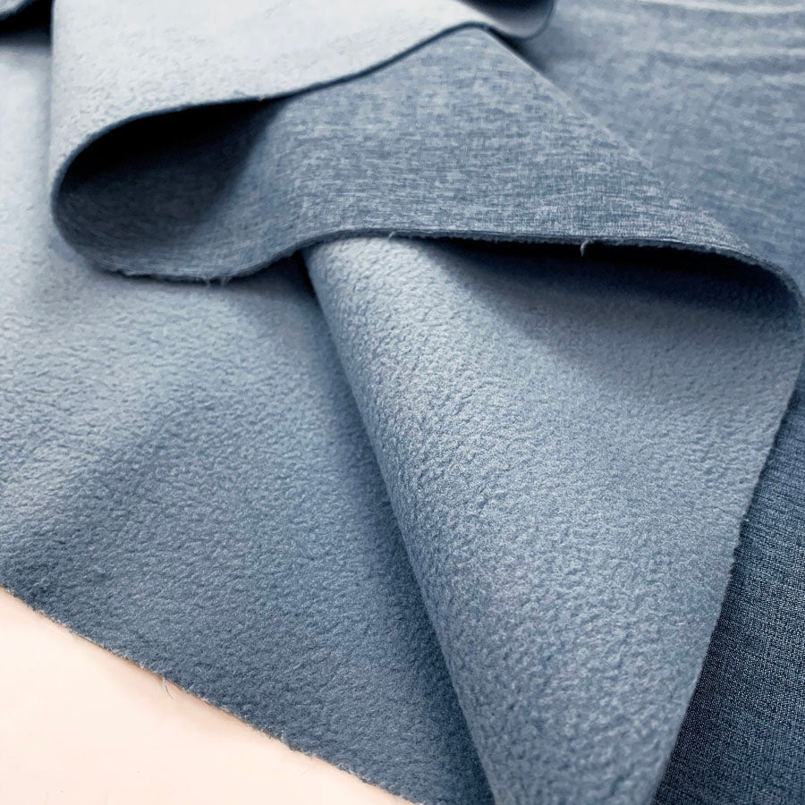 Soft Shell Melange Polyester Water Resistant Fabric - Petrol – Croft Mill