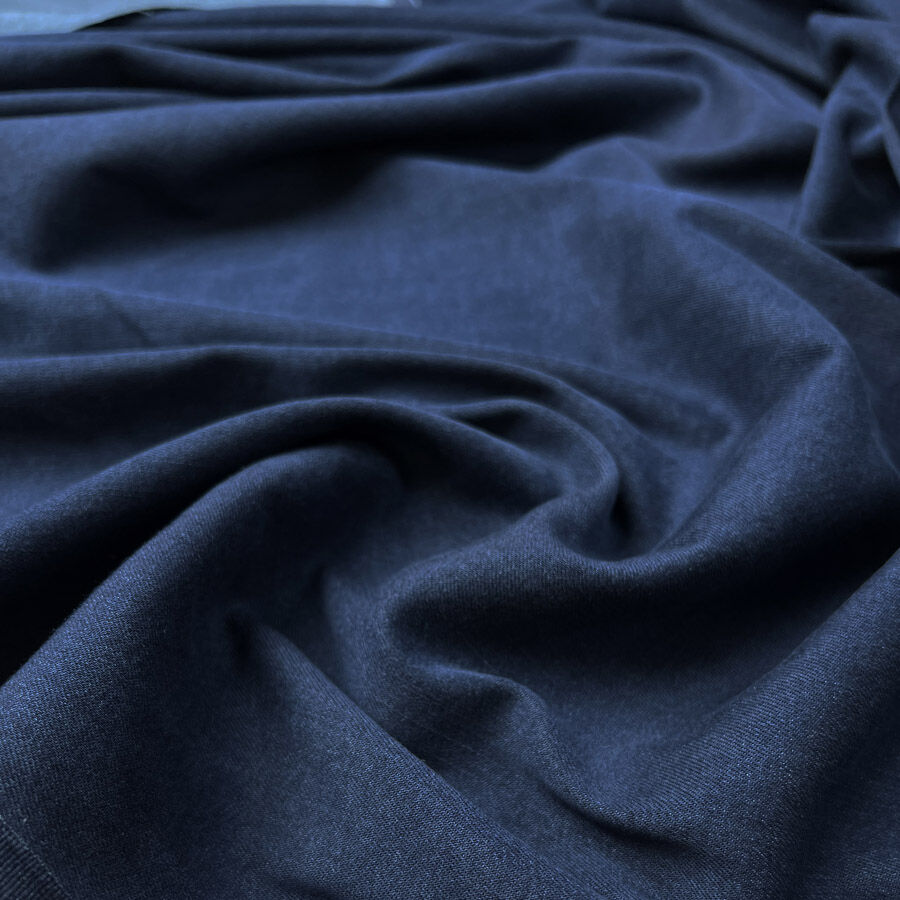 Polyester Viscose Fabric | Soft Tencel Denim - Dark Indigo – Croft Mill