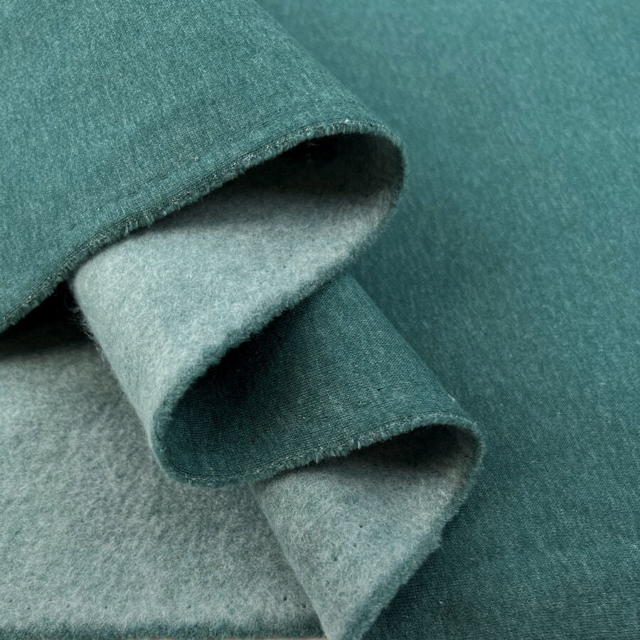 Cotton Polyester Jersey Fabric | Superior Sweatshirt - Teal Marl ...