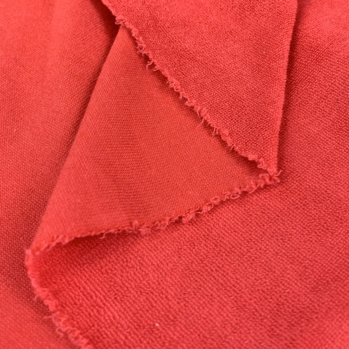 Red Jersey Cotton Towelling fabric | Supersoft – Croft Mill
