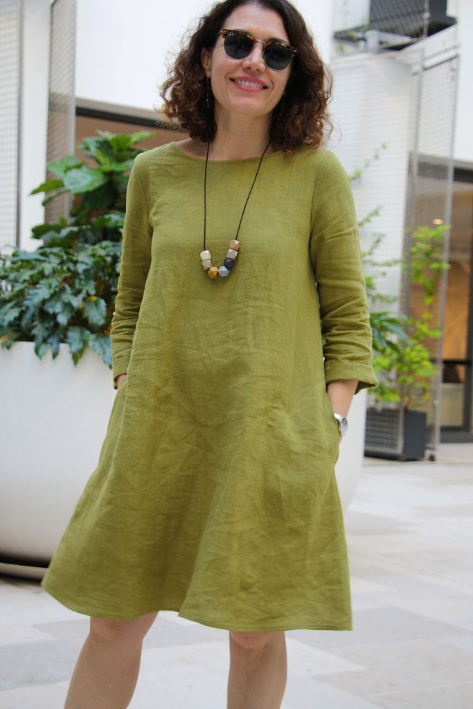 Bella Dress | Paper Sewing Pattern | Tessuti | UK 6-16 – Croft Mill