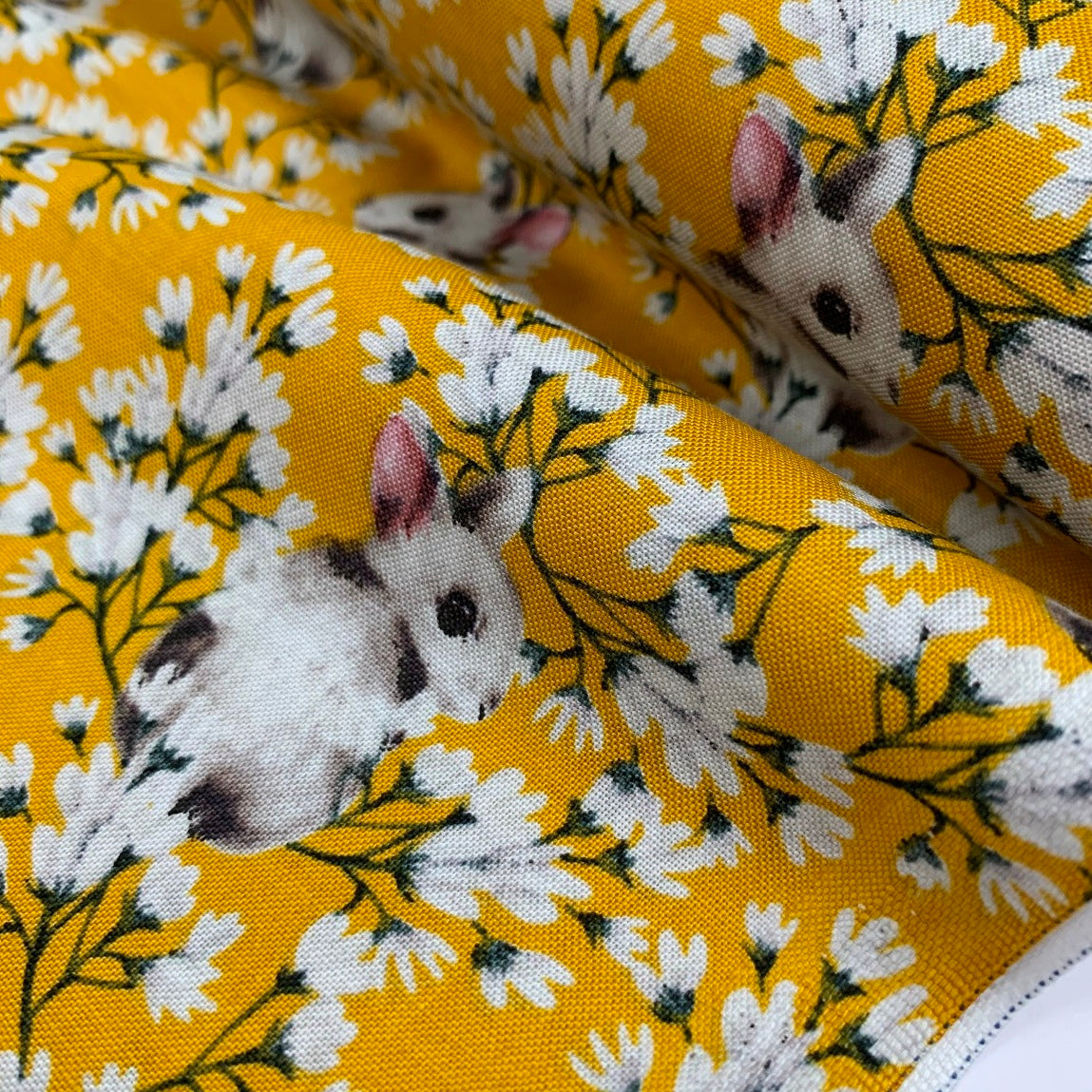 Quilting Patchwork & Dress Fabric | Cotton - Field Mouse Ochre ...