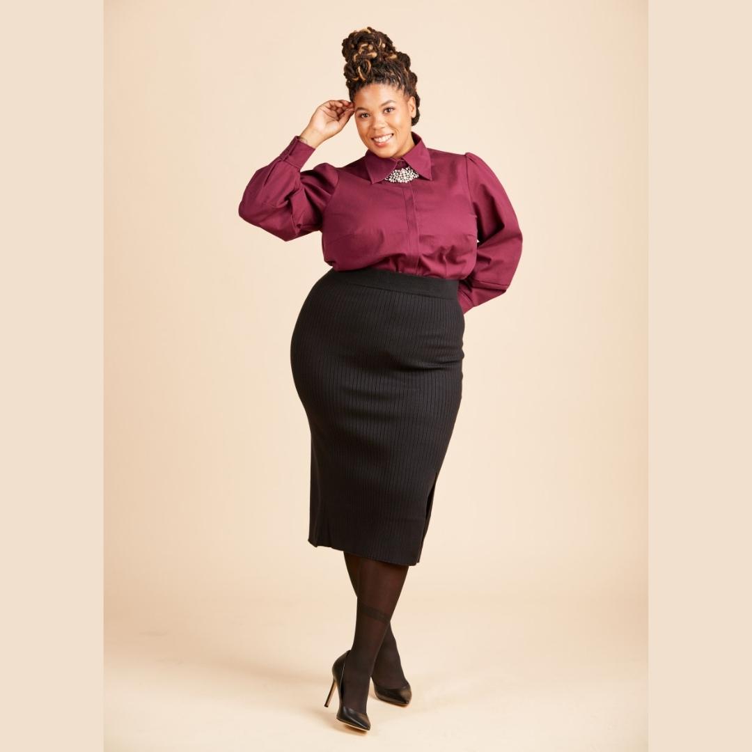 Vernon Shirt | Paper Sewing Pattern | Cashmerette | US 12-32 – Croft Mill