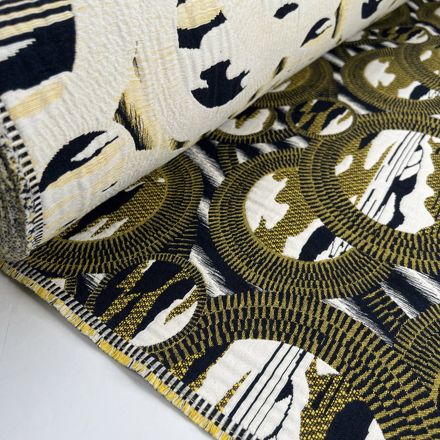 Poly Cotton Acrylic Viscose Jacquard Dress Fabric | Verzache – Croft Mill