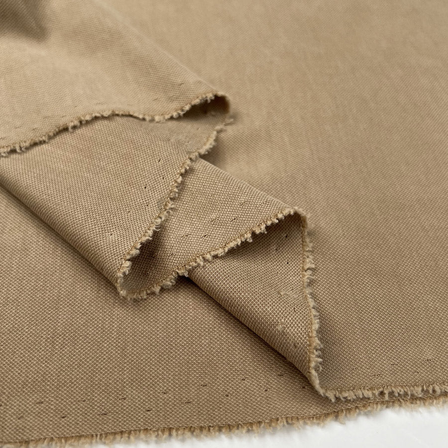 65% Viscose 35% Polyester Tencel Finish Dress Fabric | Beige | Croft Mill