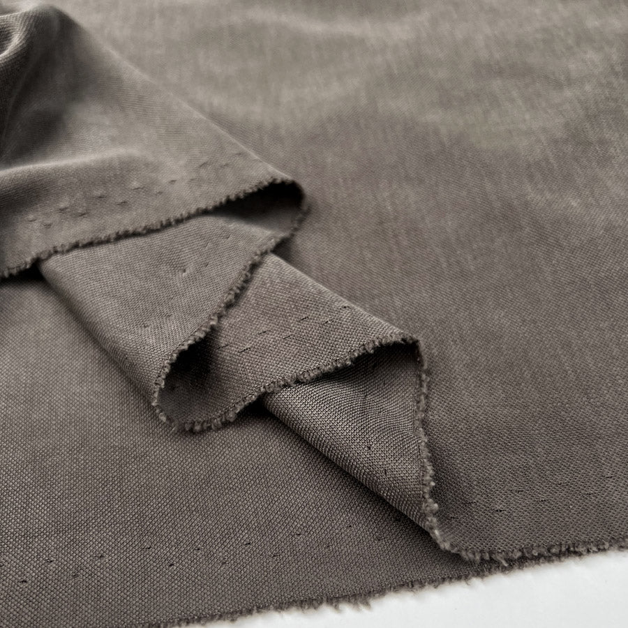65% Viscose 35% Polyester Tencel Finish Dress Fabric | Grey – Croft Mill